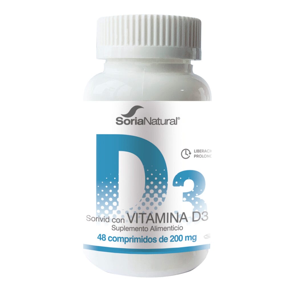 Sorivid con Vitamina D3 - Suplemento alimenticio para Huesos